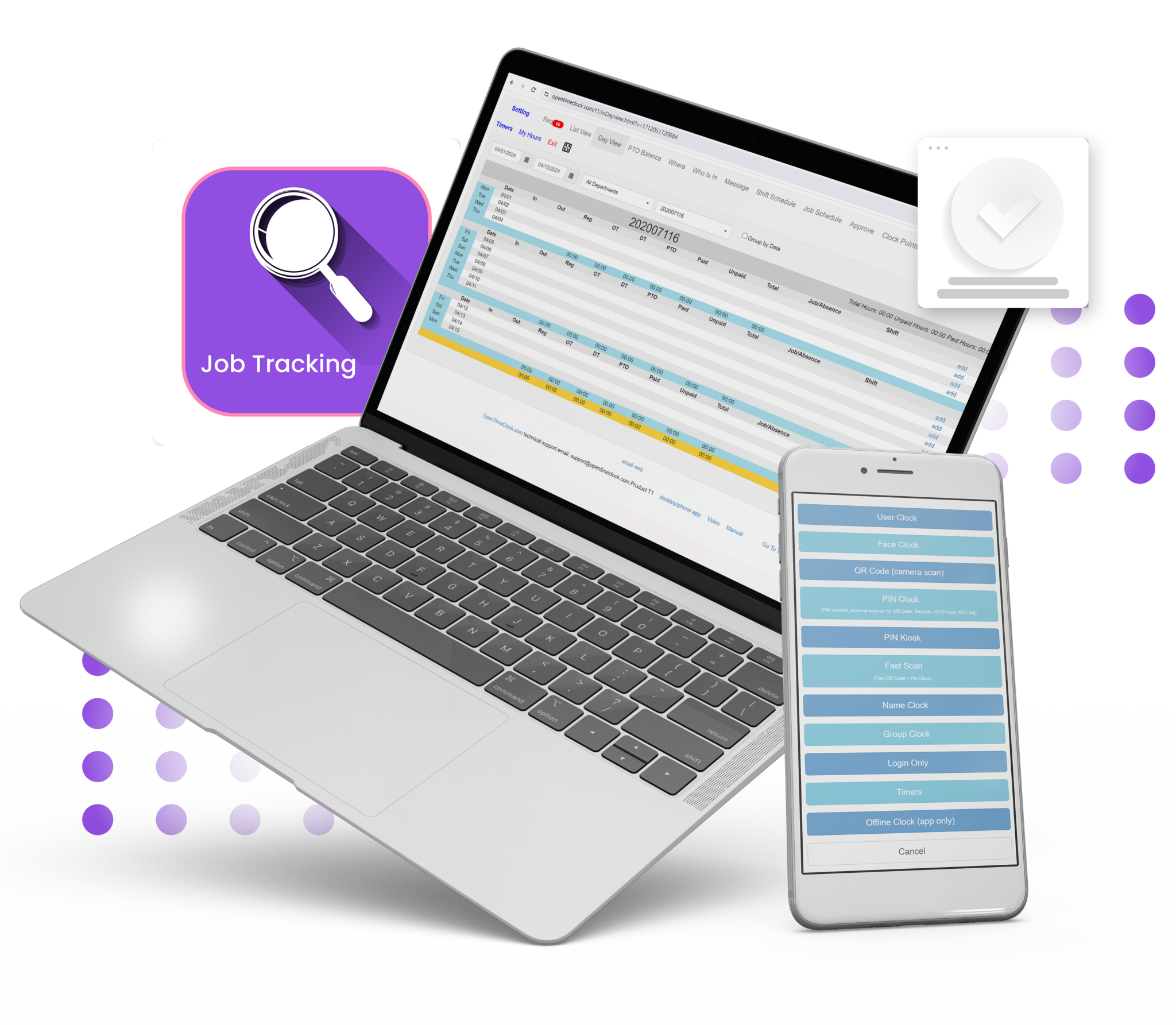 Free Time Clock Software & Employee Work Tracking App | Time Clock Free